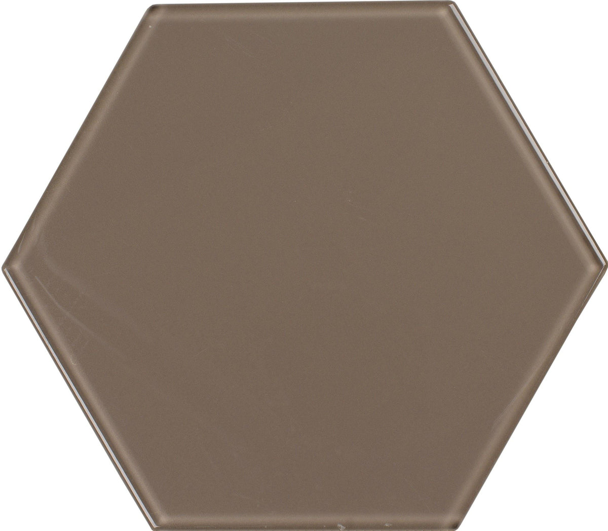 8" Gravel Hexagon Tile — Surprise Granite