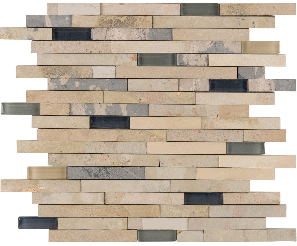 Ridgefield Fissure Mosaic — Surprise Granite