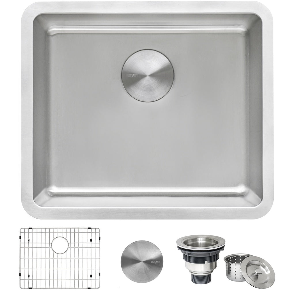 20-inch Undermount Bar Prep Kitchen Sink 16 Gauge Stainless Steel Sing ...