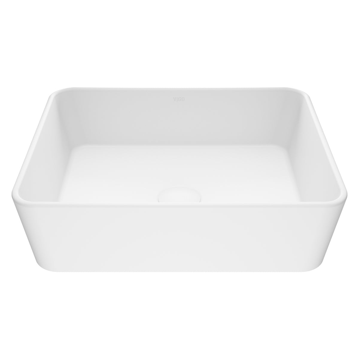 Marigold Matte Stone Vessel Bathroom Sink — Surprise Granite